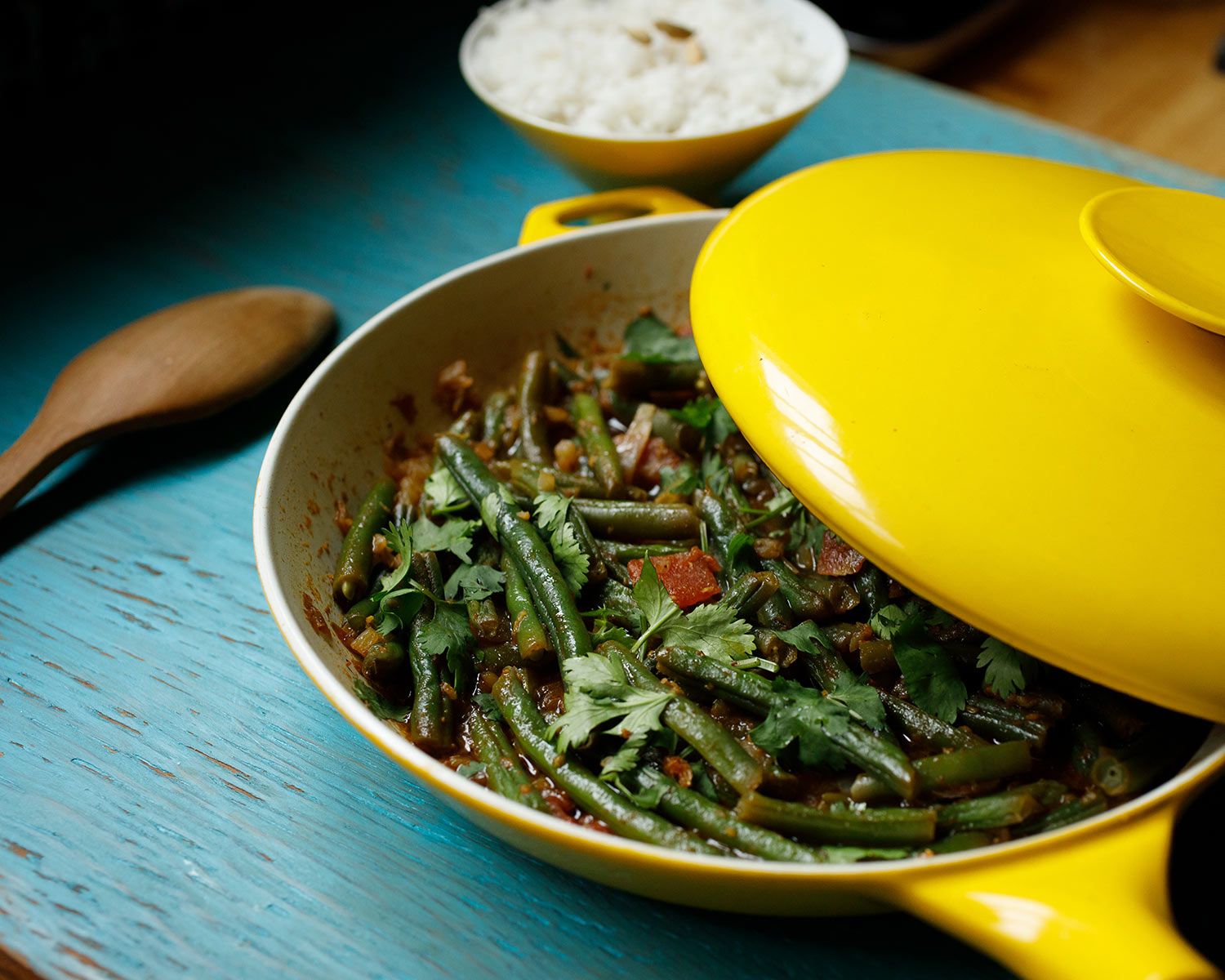 Roasted Green Beans and Potatoes