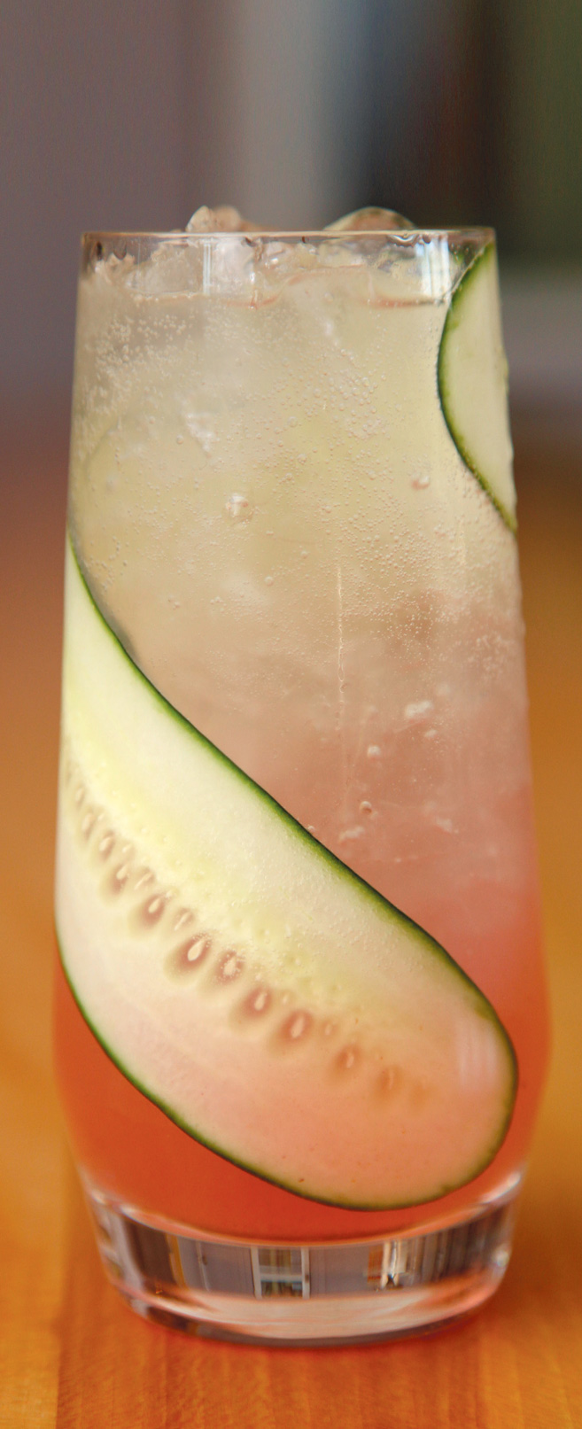 Blueberry Basil Fizz