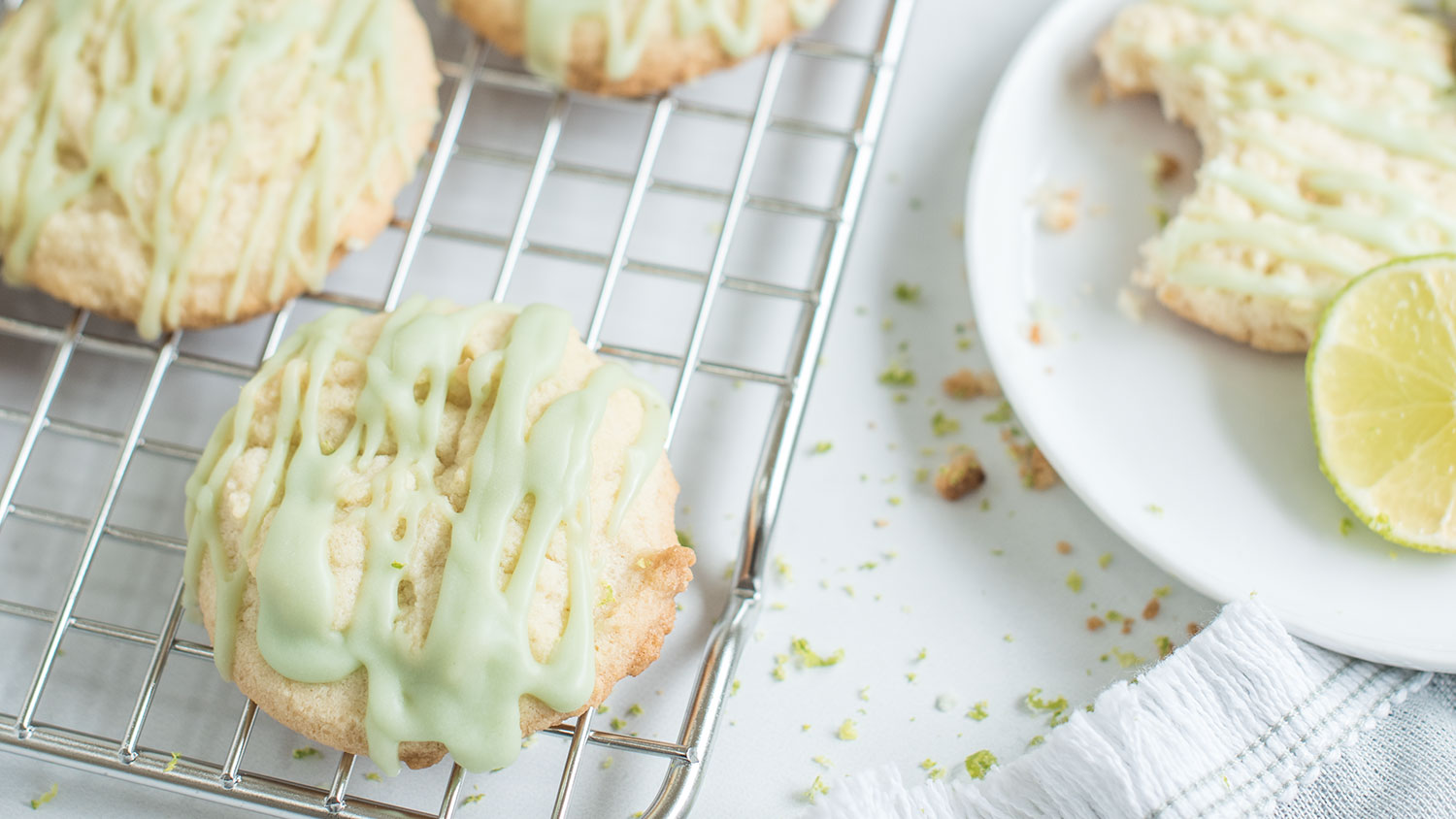 Tiffy’s Summertime Key Lime Butter Cookies
