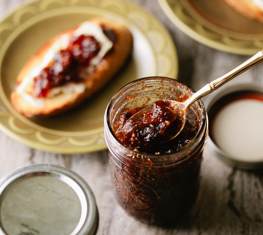 Rosé, Red Onion and Fig Jam